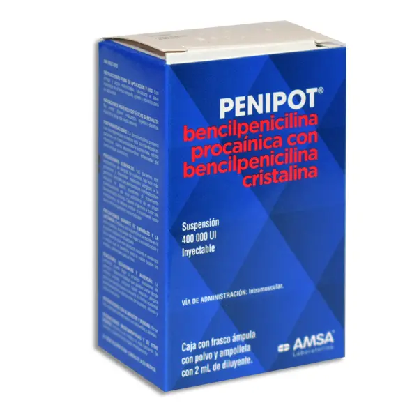 PENIPOT 400,000 IU Suspension Inyectable - c/1 | Gremfar Company