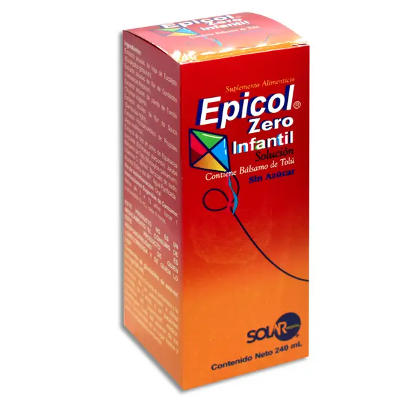 EPICOL ZERO INFANTIL Solucion - 240 ml | Gremfar Company